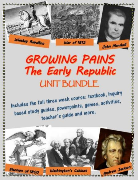 US history 1788-1861 complete 3 unit bundle, including text - Amped Up ...