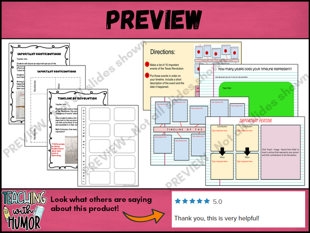 Texas Revolution ***BUNDLE*** - Amped Up Learning