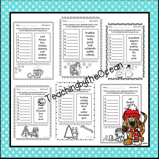ABC Order BUNDLE - Amped Up Learning
