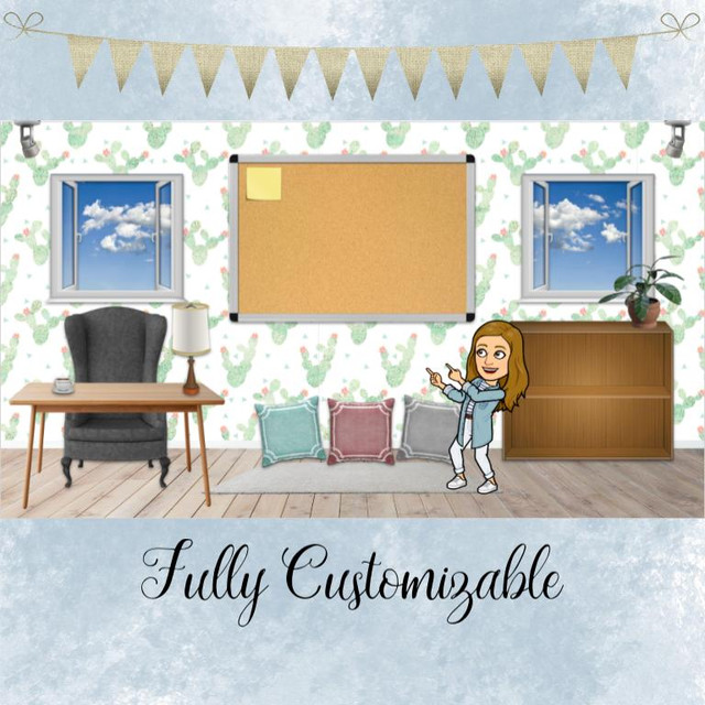 Bitmoji Virtual Classroom Vol. 1