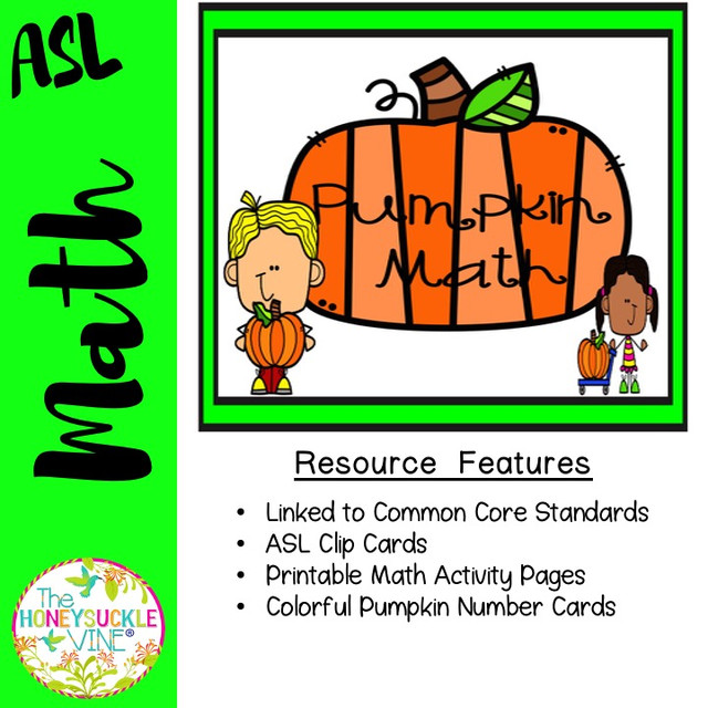 ASL Color Fall Pumpkins