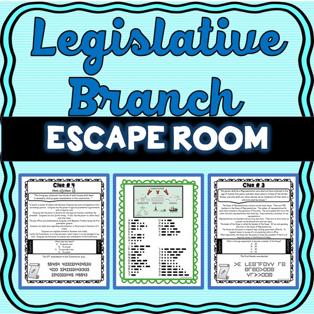 Legislative Branch Webquest - Amped Up Learning