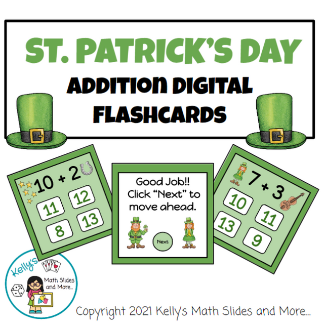 Valentine's Day - Addition Flashcard Game - Amped Up Learning