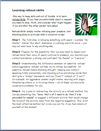 Resisting Peer Pressure - Amped Up Learning