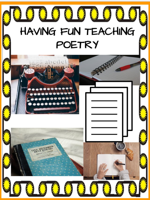 POETRY WRITING UNIT FOR PRIMARY GRADES