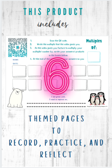 Easy Multiplication Practice for 3rd, 4th, and 5th Grade