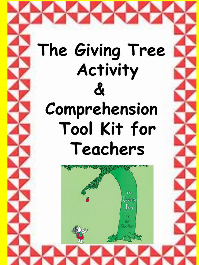 The Giving Tree Activity & Comprehension Tool Kit