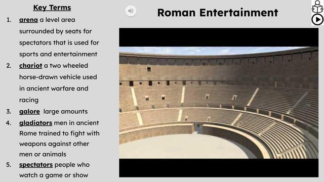Ancient Rome Entertainment Informational Text Reading Passage and ...