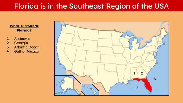 Florida (50 States and Capitals) Informational Text and Activities