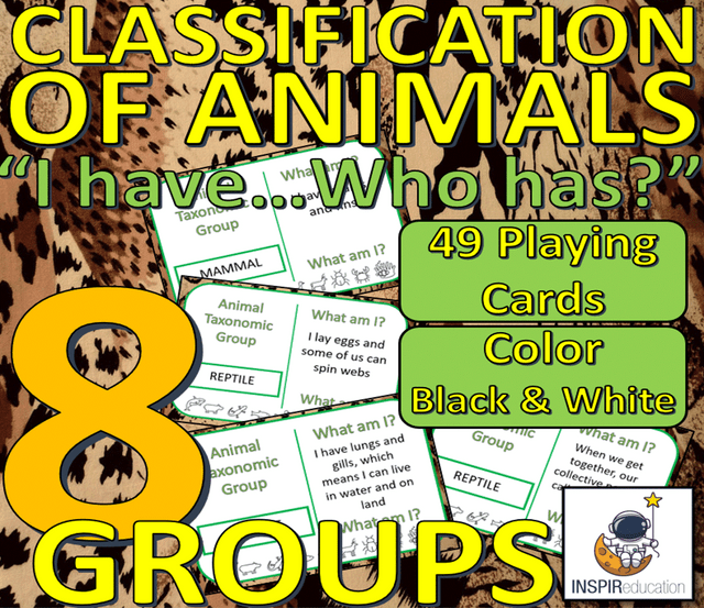 Animal Groups Classification Mega Pack - Amped Up Learning