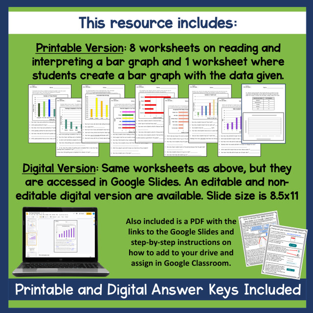 Bar Graph Activity - Amped Up Learning