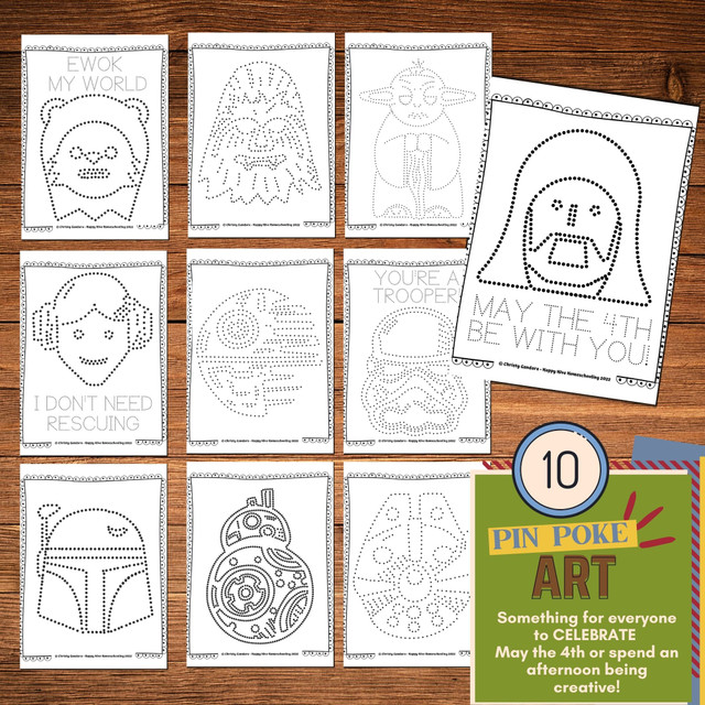 Pin Poke Art - May the 4th Inspired Pictures