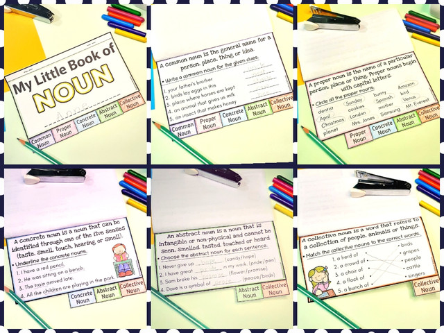 Noun Worksheets | Nouns Flipbook | Common and Proper Nouns Book | Nouns ...