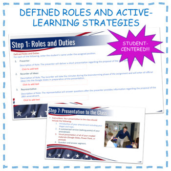 Create the 28th Amendment Assignment High School American Government ...