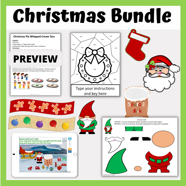 Kindergarten Language Arts Bundle