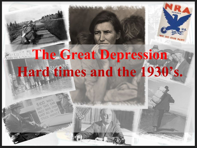 The Great Depression: Hard Times in the 1930’s - Amped Up Learning