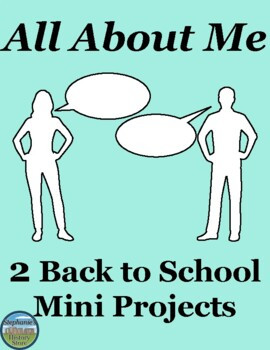 All About Me Pages - Amped Up Learning