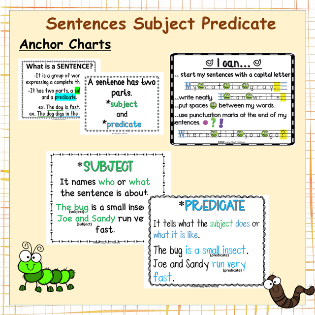 Subject Predicate Sentences