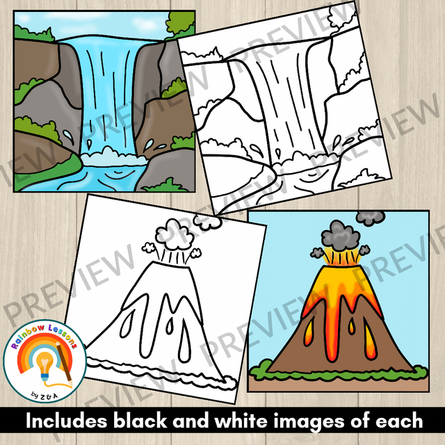 Landforms Foldable - Amped Up Learning