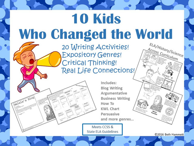 10 Kids Who Changed the World - Amped Up Learning