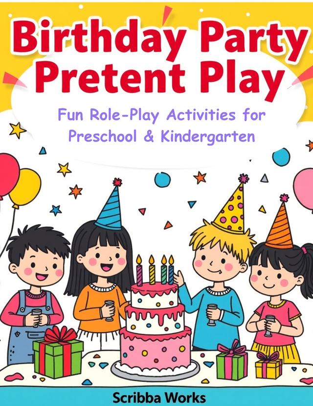 Birthday Party Pretend Play Pack | Preschool Printable