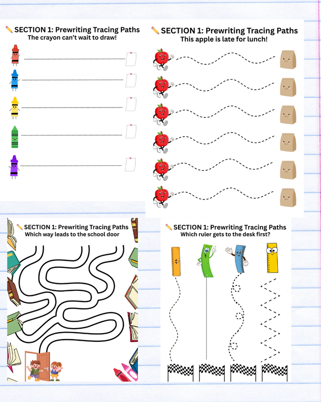 Back to School Fine Motor & Learning Fun Pack – 74‑Page No‑Prep ...