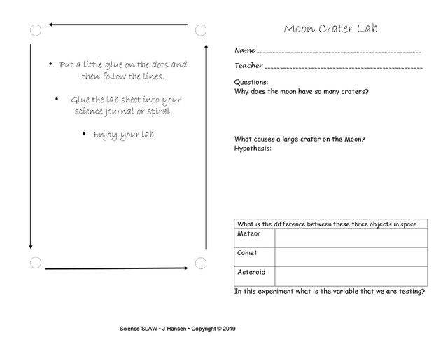 Moon Phase Terms and Oreo lab - Amped Up Learning