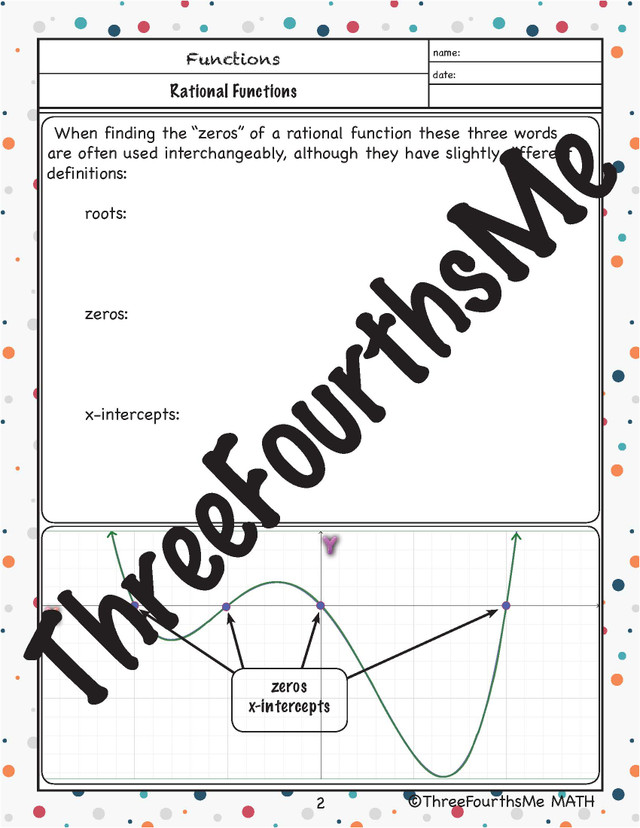 Inverse Function Scaffolded Notes - Amped Up Learning