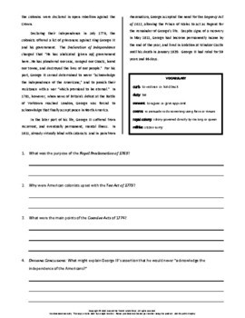 Biography: George III - Amped Up Learning