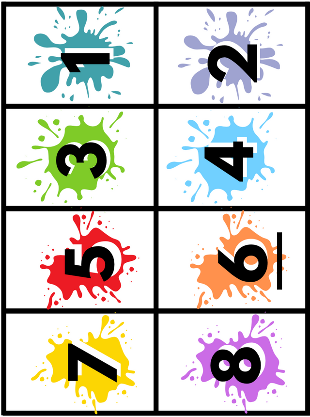 Numbers 1 - 20 Flash Cards and Wall Decor - Amped Up Learning