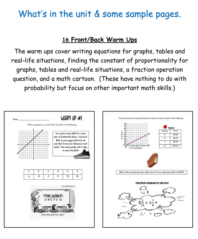 7th grade Triangles & Circles Unit - Amped Up Learning
