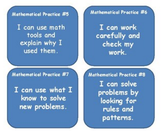 The Eight Mathematical Practices In Student Talk