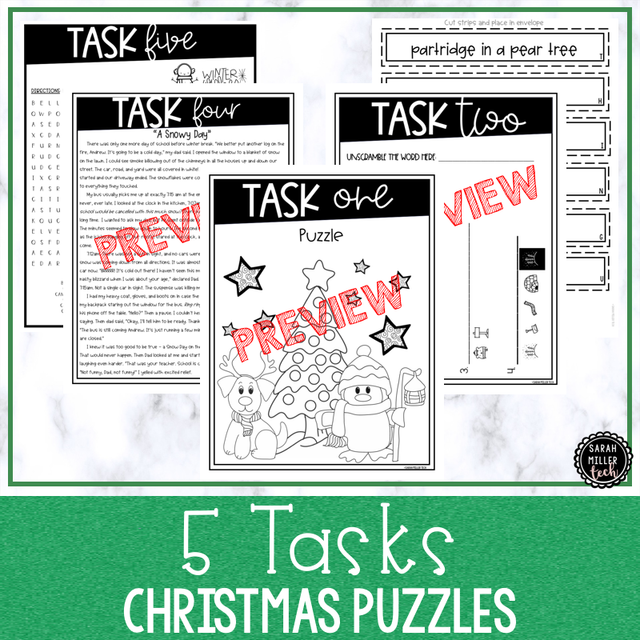 Christmas Escape Room - Amped Up Learning