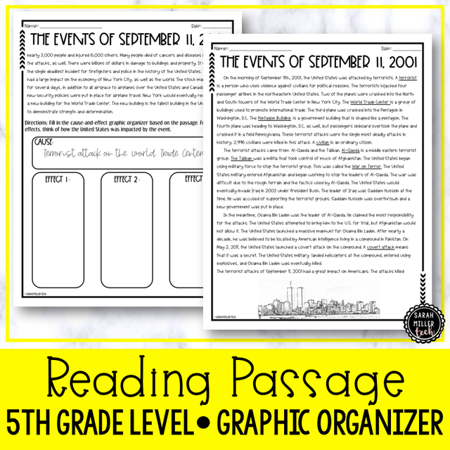 Events & Impacts of September 11, 2001 (SS5H7b) - Amped Up Learning