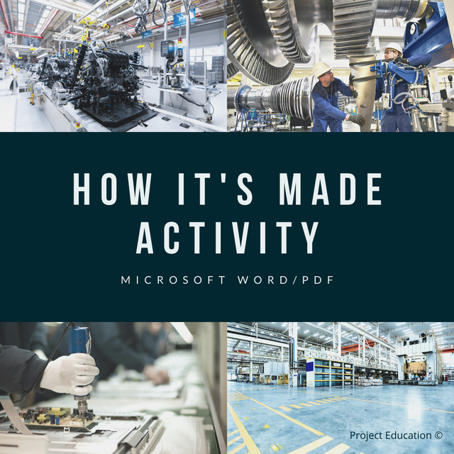 How It's Made Activity - Amped Up Learning