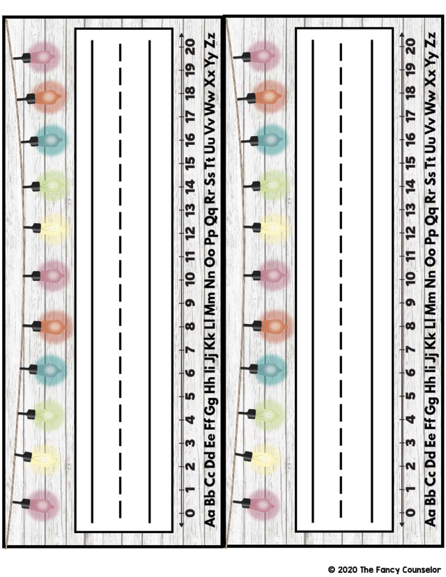 Shiplap and Porch Lights Farmhouse Rustic Banner Classroom Decor ...