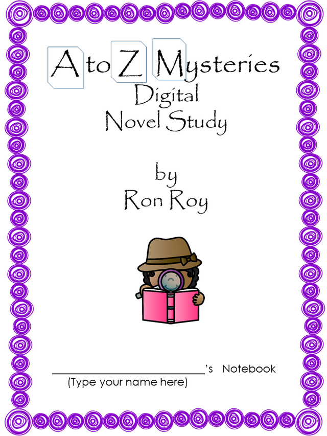 A to Z Mysteries Digital Novel Study in Google Slides - Amped Up Learning