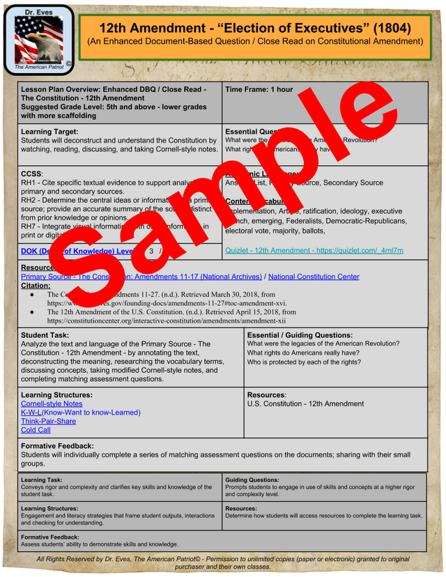 17th Amendment - "Direct Election of Senators" - Enhanced DBQ - Close ...
