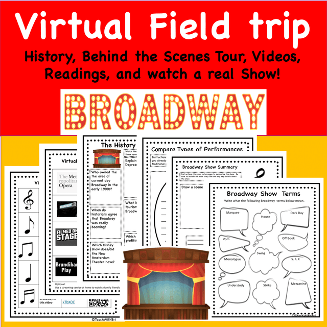 Virtual Field Trip to Broadway or the Opera