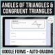 Angles of Triangles and Congruent Triangles Review (Google Forms)
