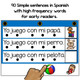 BOOM Cards Read and comprehend in Spanish-Lee y comprende oraciones ...