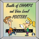 Bundle of CHAMPS and Voice Level Posters