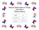 Texas History: Native Texans Card Sort - Amped Up Learning