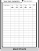 Third Grade November Editable Morning Message Solve It
