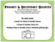 Primary and Secondary Sources Bundle - Amped Up Learning
