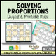 Solving Proportions Maze Digital/Printable Activity - Amped Up Learning