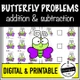 Counting Butterflies: Addition, Subtraction + Number Sense