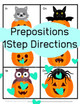 Prepositions and One Step Directions Receptive and Expressive Tasks