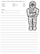 Write A Scary Story with Word Bank & Coloring Images - Amped Up Learning