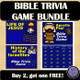 Bible Trivia Game Bundle - Buy 2, get one FREE
